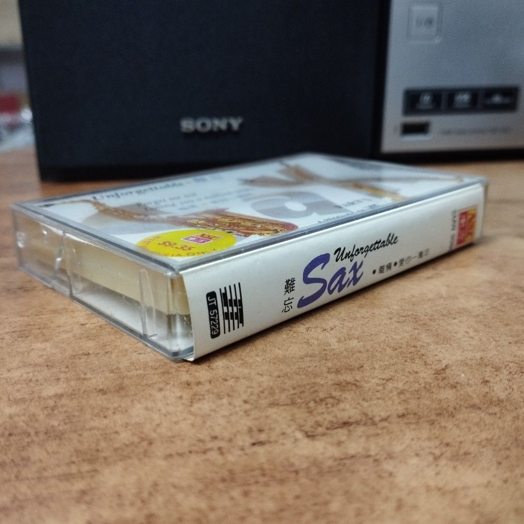 (Cassette) Unforgettable Sax, Hobbies & Toys, Music & Media, CDs & DVDs on Carousell