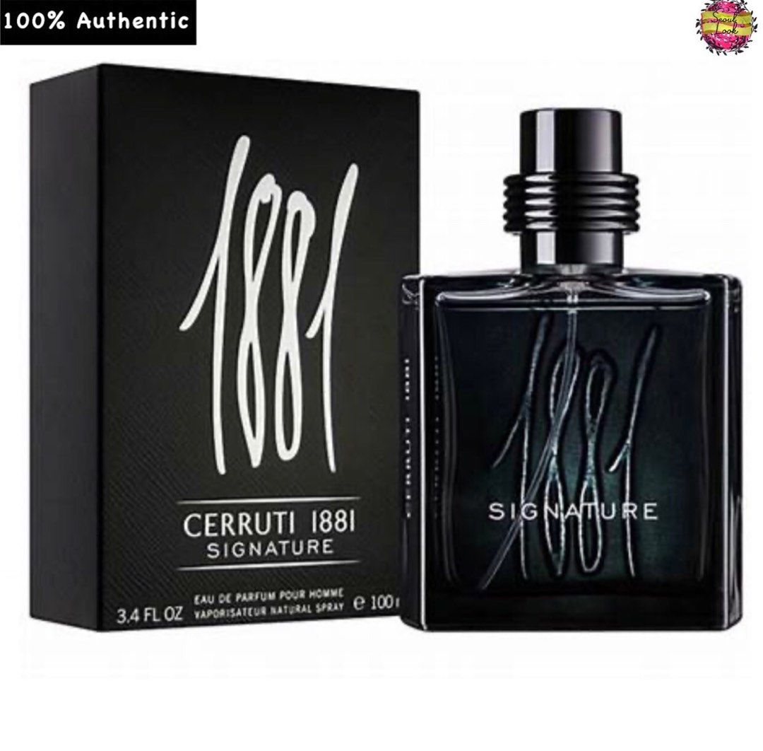 Cerruti 1881 Signature Pour Homme EDP 100ml for Men, Beauty & Personal ...