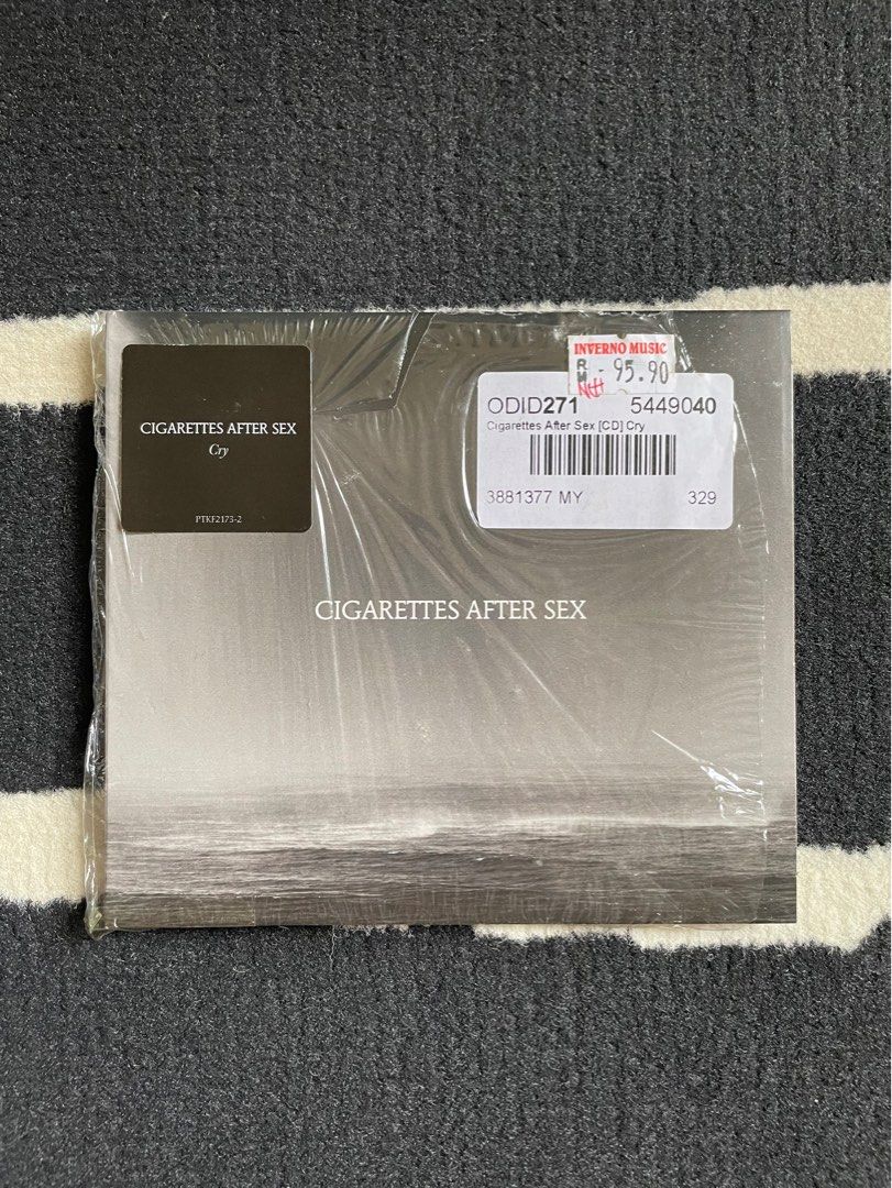 Cigarettes After Sex Cry Album Hobbies And Toys Music And Media Cds