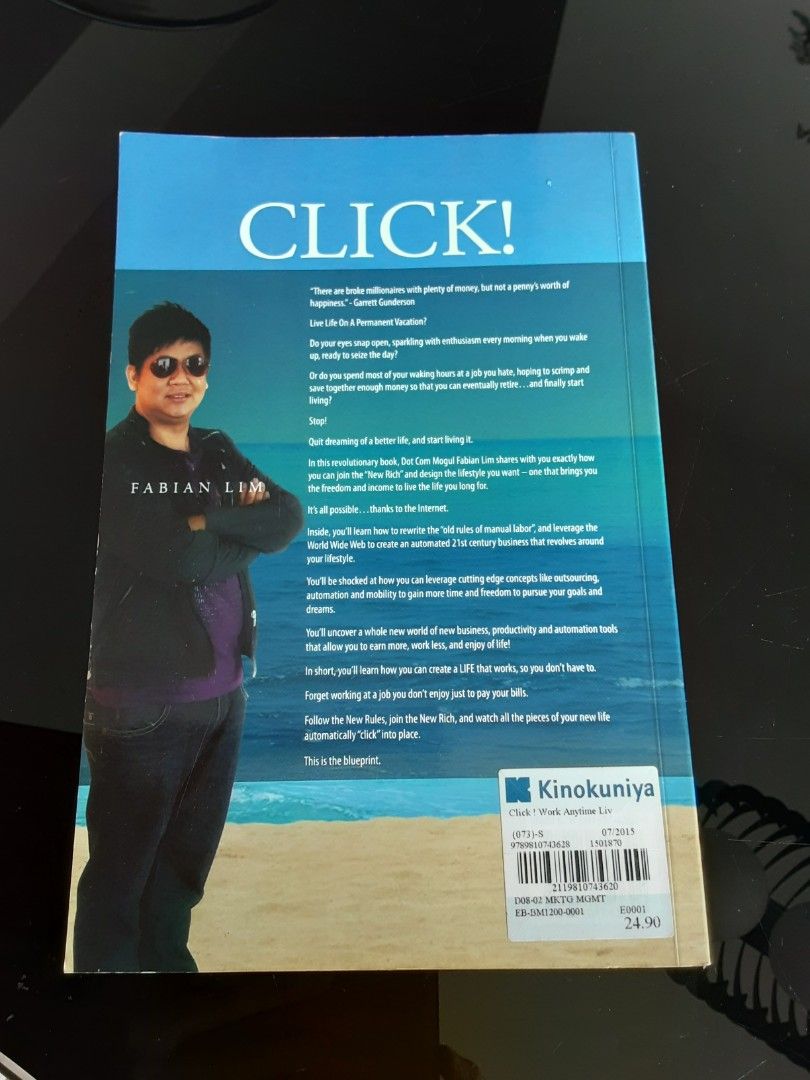Click , work anytime live anywhere by Fabian Lim, Hobbies & Toys, Books ...