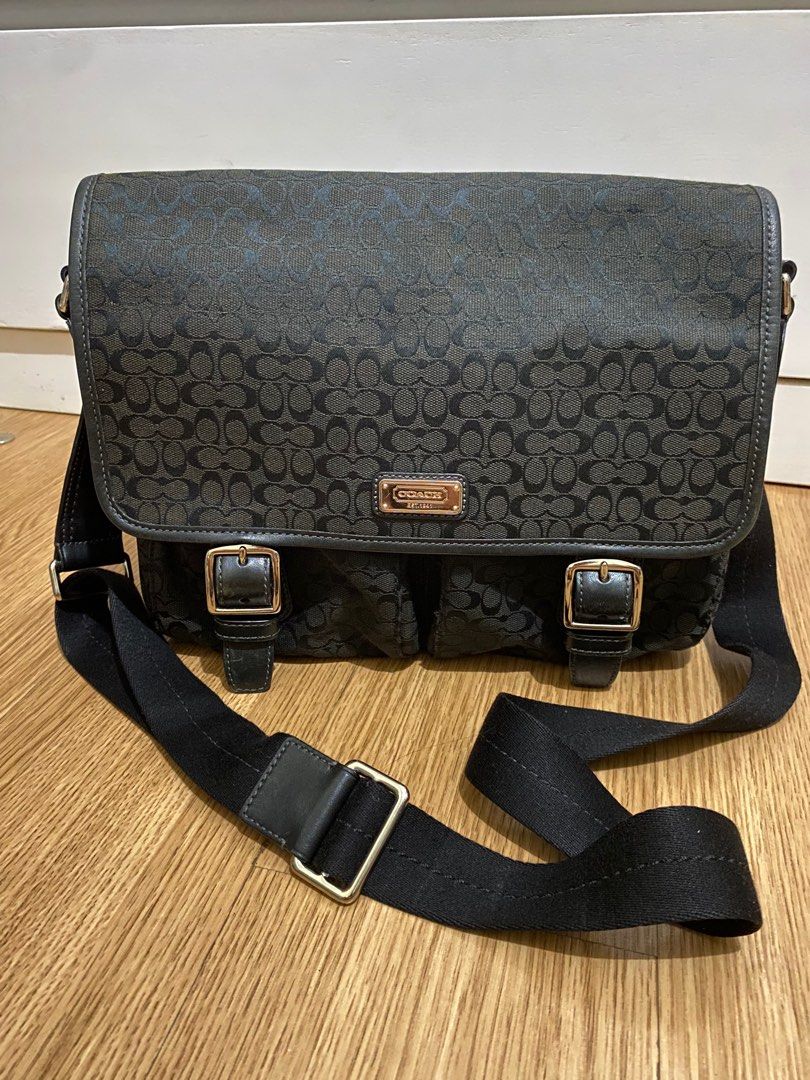 Coach Messenger Bag, Men's Fashion, Bags, Sling Bags on Carousell