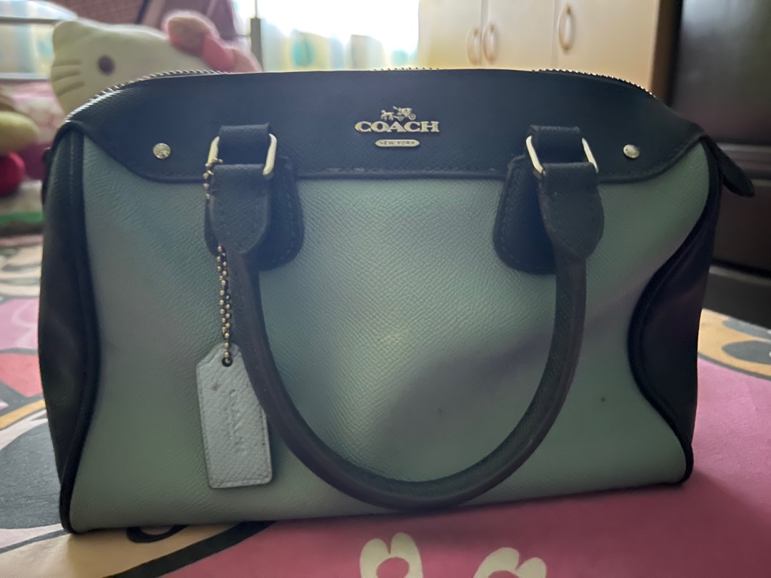 Coach two tone, Women's Fashion, Bags & Wallets, Shoulder Bags on Carousell