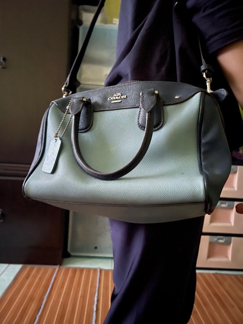 Coach two tone, Women's Fashion, Bags & Wallets, Shoulder Bags on Carousell