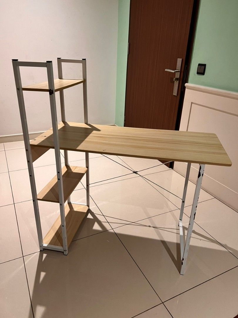 Computer table / meja computer, Furniture & Home Living, Furniture ...