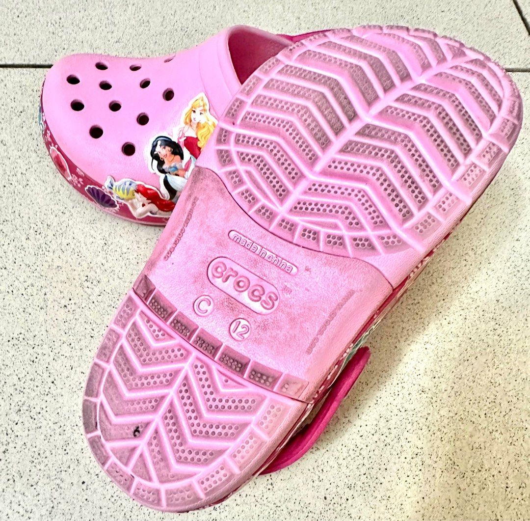 Crocs Disney Princesses, Babies & Kids, Babies & Kids Fashion on Carousell