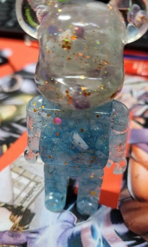 Crystal bearbrick, Hobbies & Toys, Toys & Games on Carousell