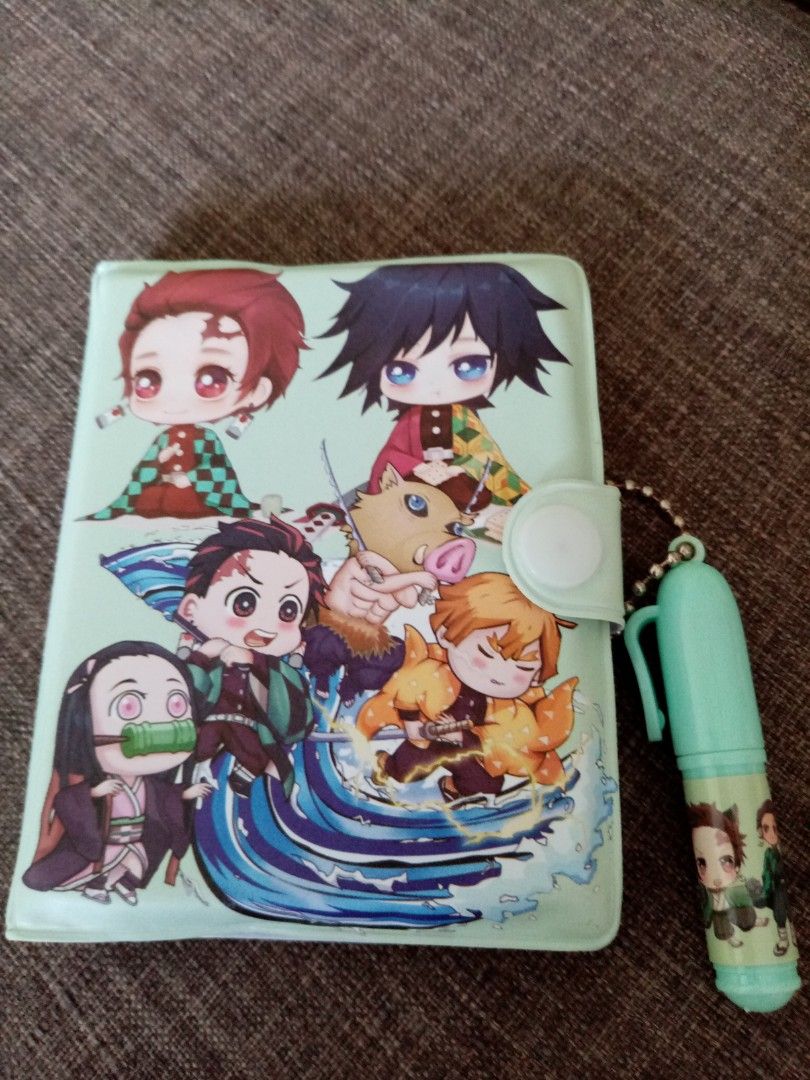Demon slayer notepad / notebook, Hobbies & Toys, Stationery & Craft ...