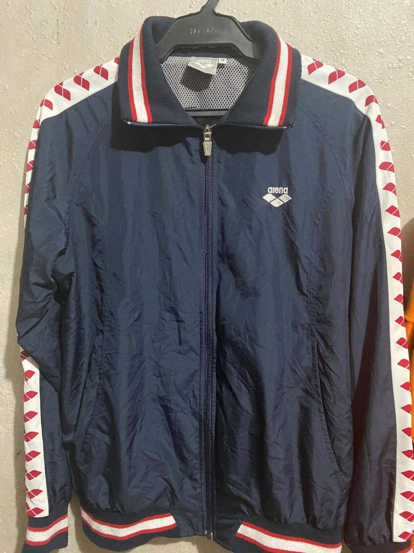 Descente Track Jacket with Sidetape Logo, Women's Fashion, Coats ...