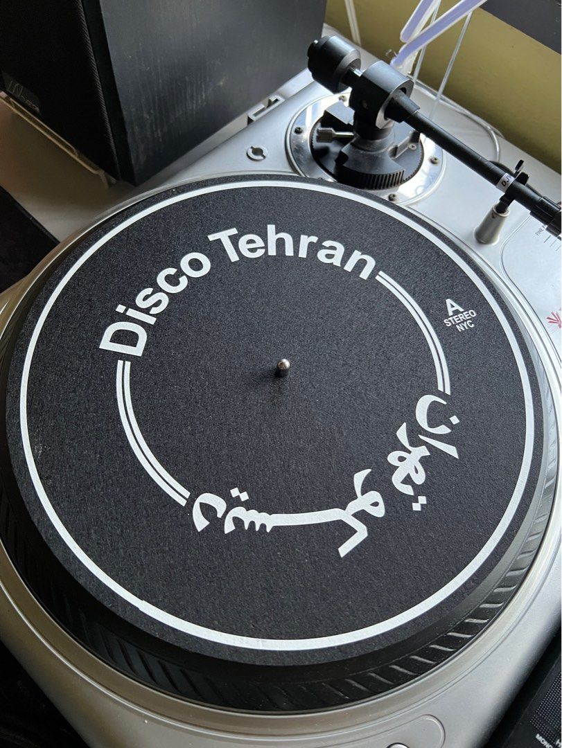 Disco Tehran turntable slipmat custom, Hobbies & Toys, Music & Media ...
