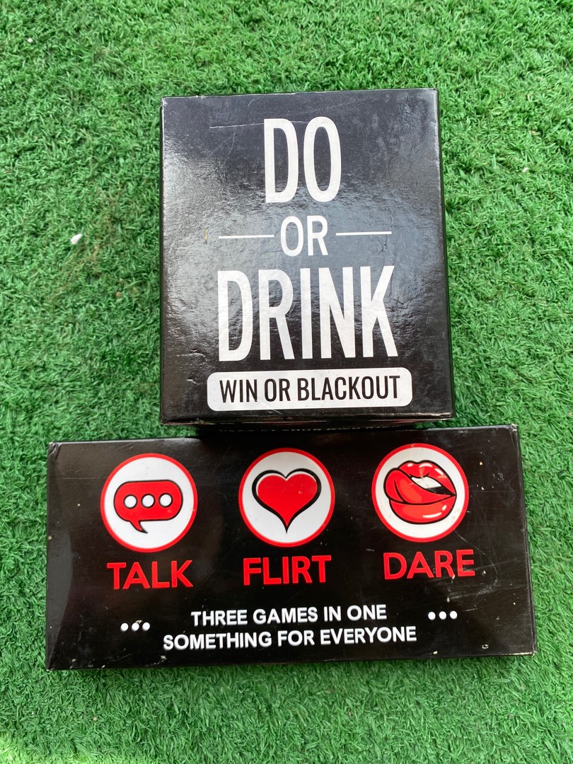 Do or drink card and Midoko Talk, Flirt, Dare! Card, Hobbies & Toys ...