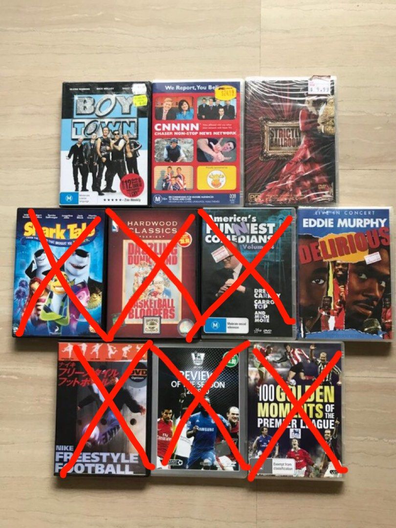 DVDs: Hollywood & Australian movies/shows, Hobbies & Toys, Music ...