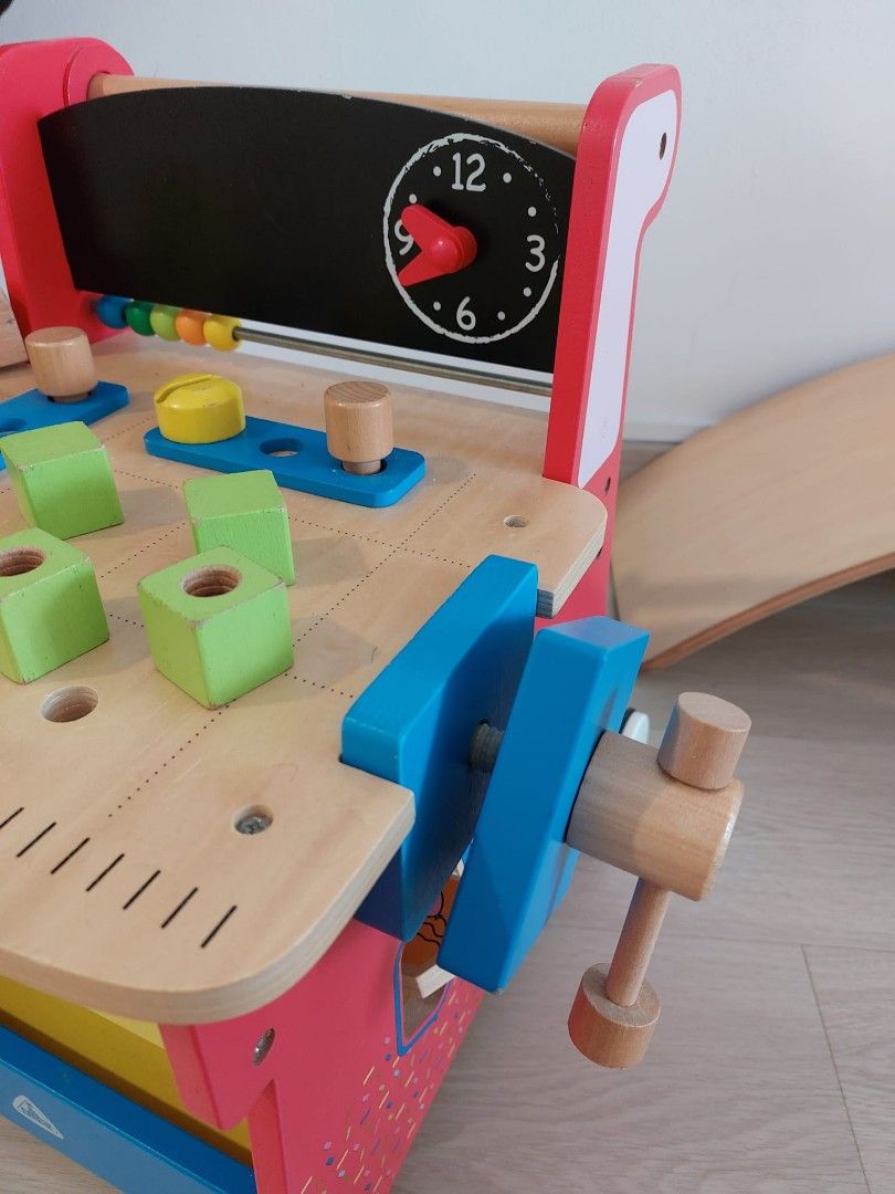 ELC kids work tools, bench and walker, Babies & Kids, Infant Playtime ...