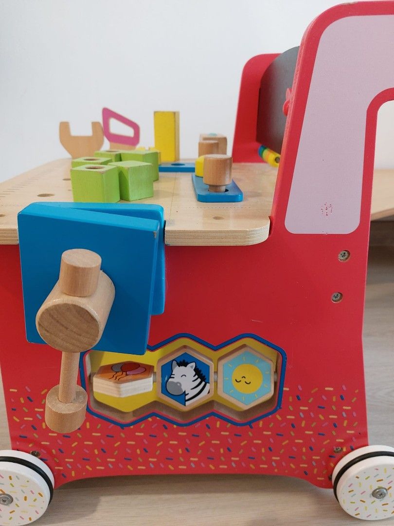 ELC kids work tools, bench and walker, Babies & Kids, Infant Playtime ...