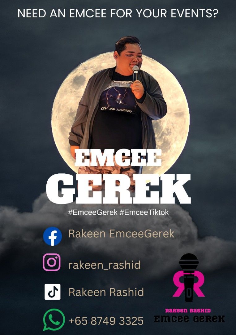 Emcee For Hire!, Lifestyle Services, Event & Party Services on Carousell