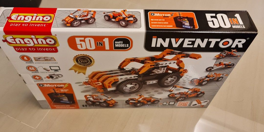 Engino INVENTOR 50In 1, Hobbies & Toys, Toys & Games on Carousell