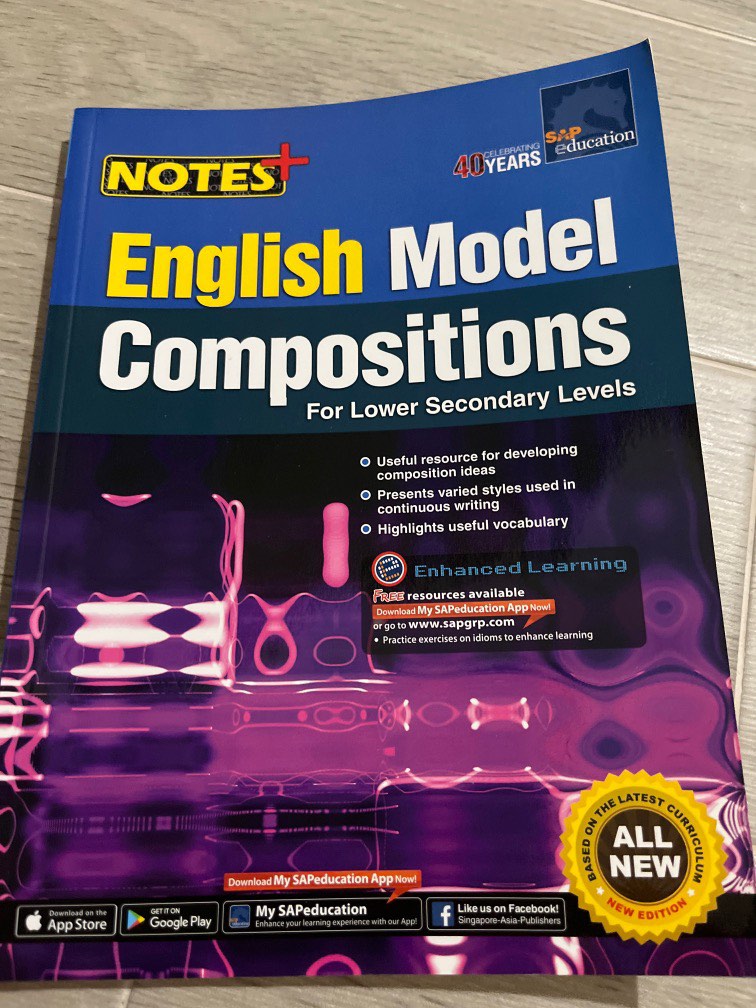 English model compositions for lower sec, Hobbies & Toys, Books ...