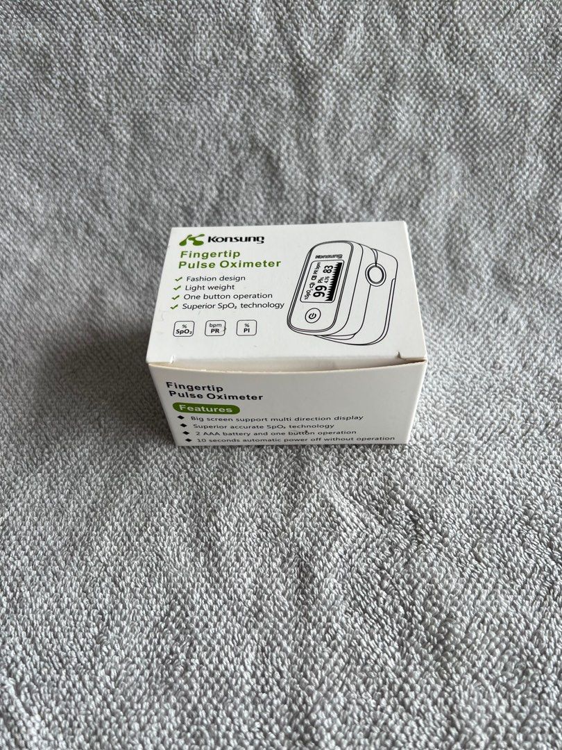 Sold-in-NTUC Unity Pharmacy KONSUNG Fingertip Pulse Oximeter *Superior ...