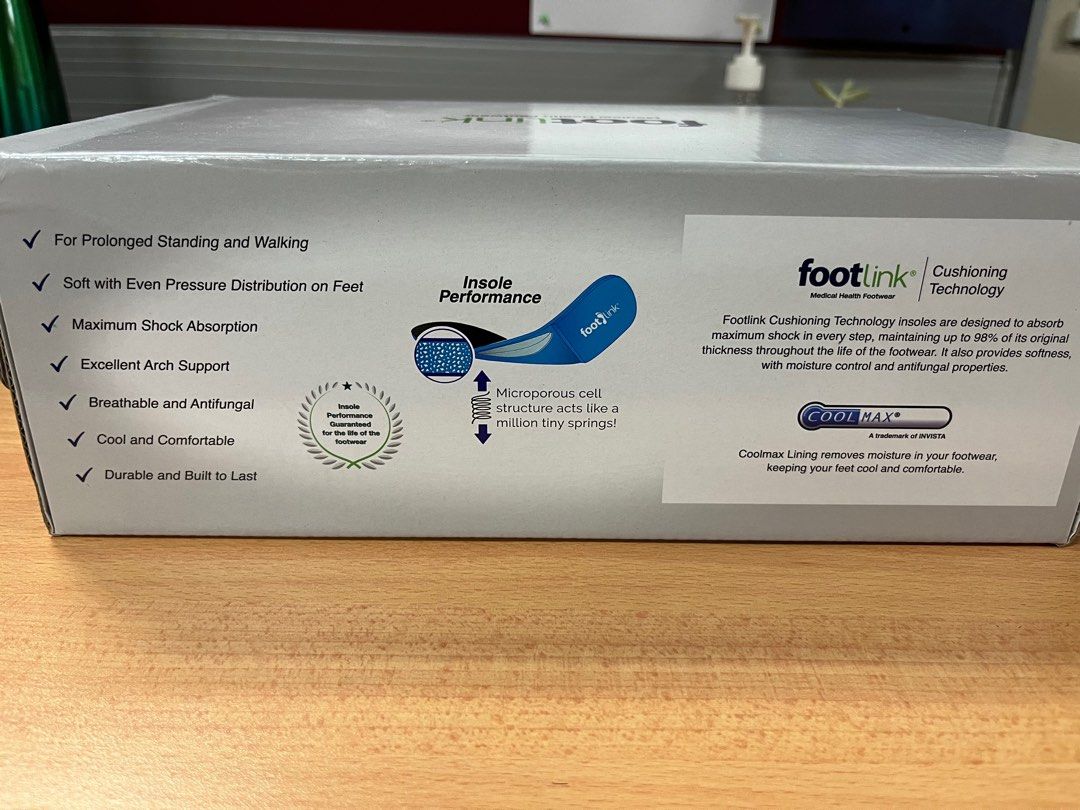 Footlink Medical Shoes, Men's Fashion, Footwear, Dress shoes on Carousell