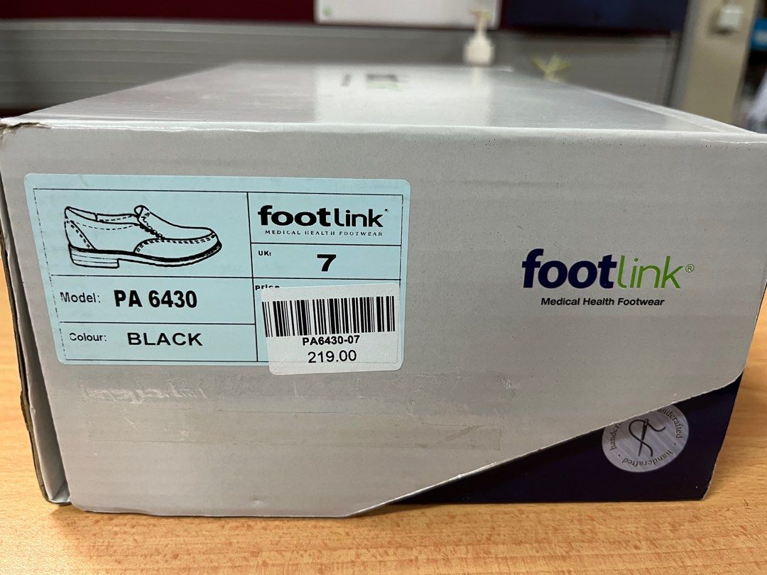 Footlink Medical Shoes, Men's Fashion, Footwear, Dress shoes on Carousell