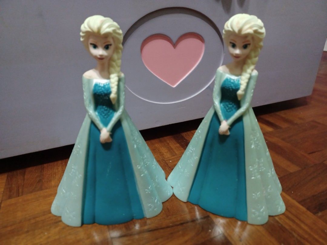 Free: Elsa piggy banks (2), Hobbies & Toys, Toys & Games on Carousell