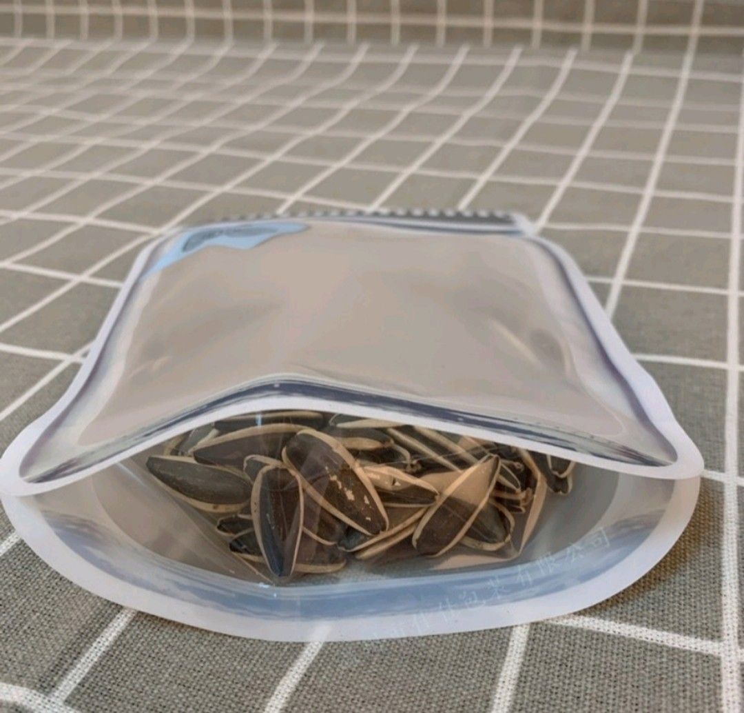 Frosted ziplock bag packaging, Furniture & Home Living, Kitchenware ...