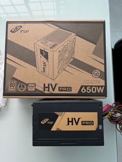 FSP HV Pro 650W Non-Modular Power Supply (PSU), Computers & Tech, Parts ...