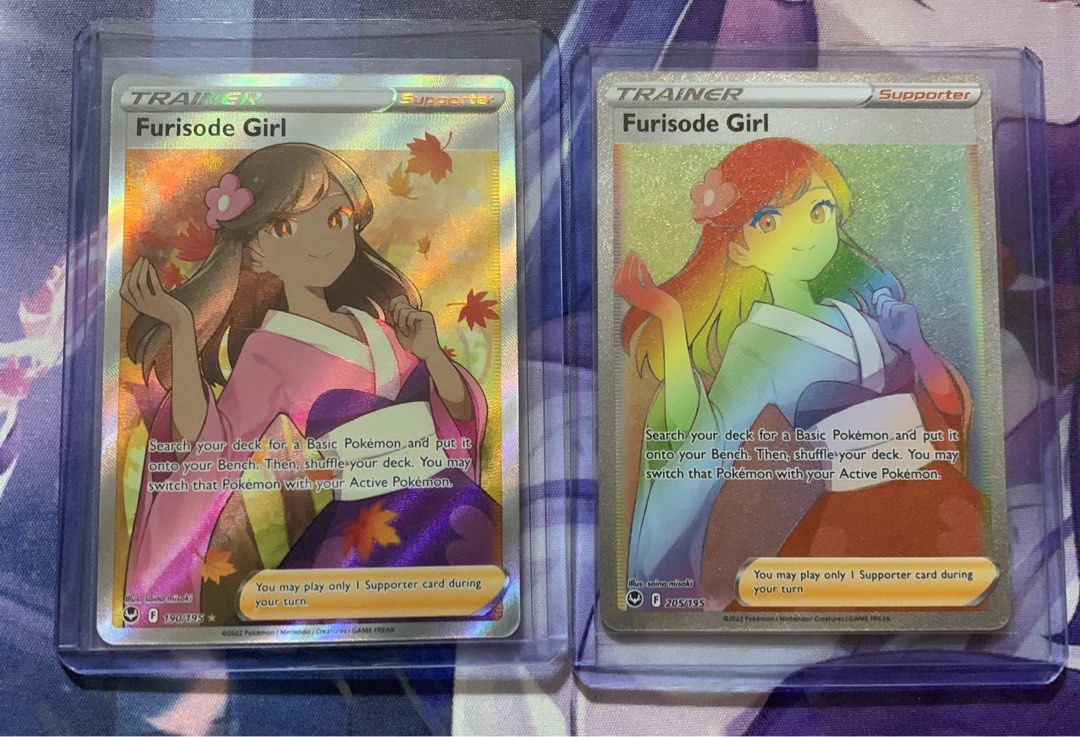 Furisode girl full art / Furisode rainbow, Hobbies & Toys, Toys & Games ...