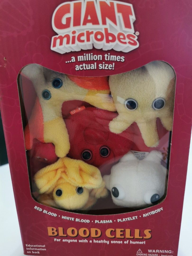 Giant microbes blood cells toys, Hobbies & Toys, Toys & Games on Carousell