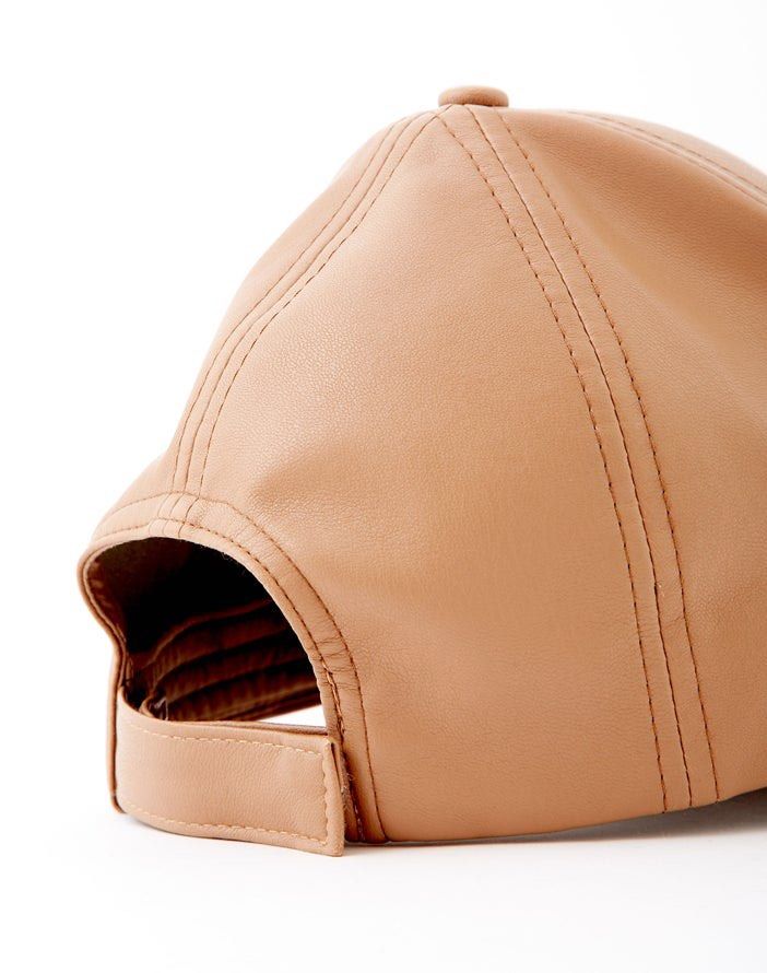 Glassons Faux Leather Cap, Women's Fashion, Watches & Accessories, Hats ...