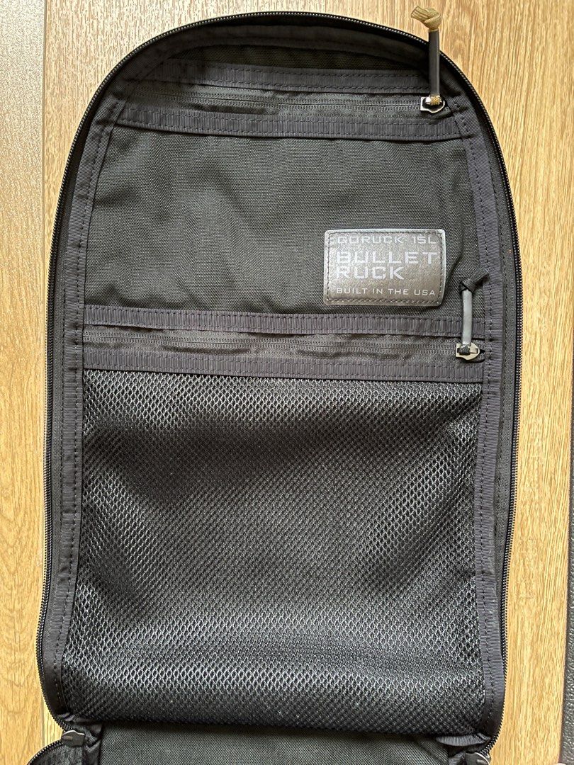 Goruck Bullet 15L MiUSA - Black, Men's Fashion, Bags, Backpacks on ...