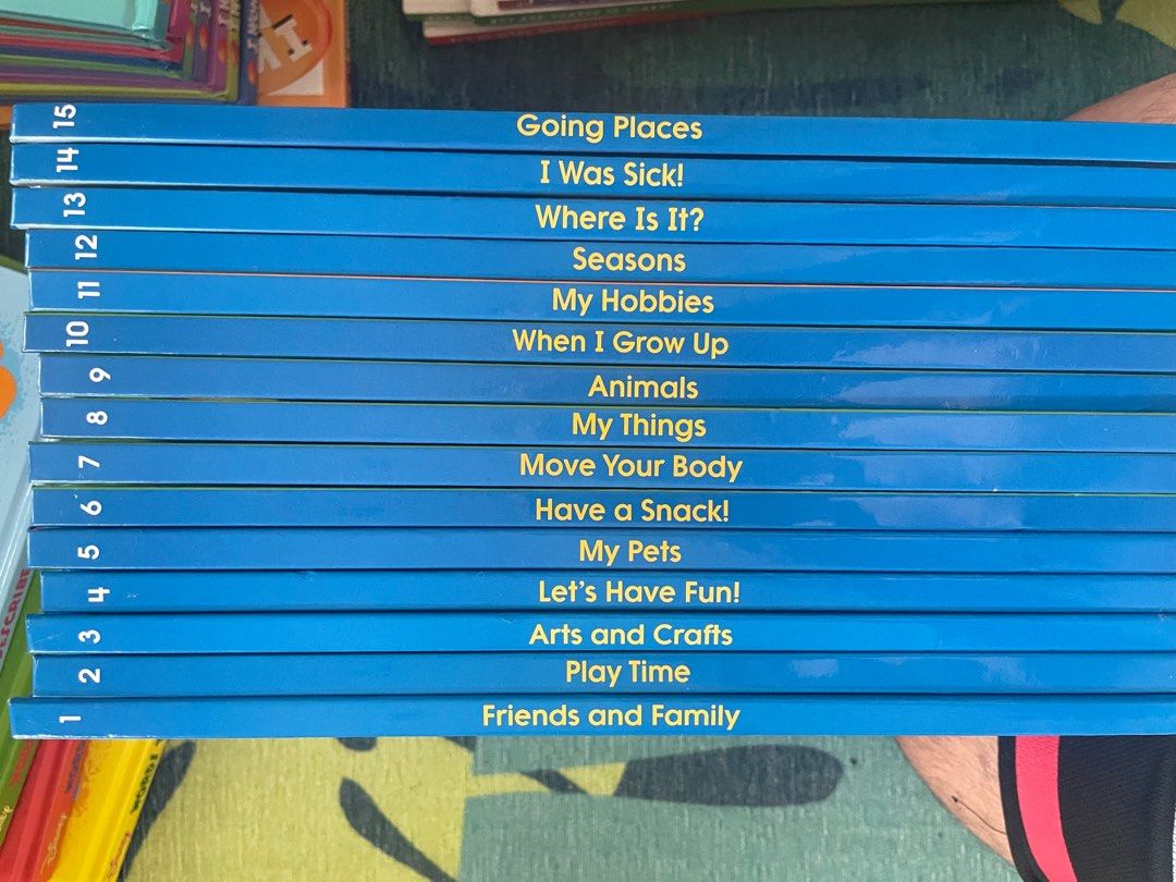 Grolier Disney English Complete 15 Books Set, Hobbies & Toys, Books ...