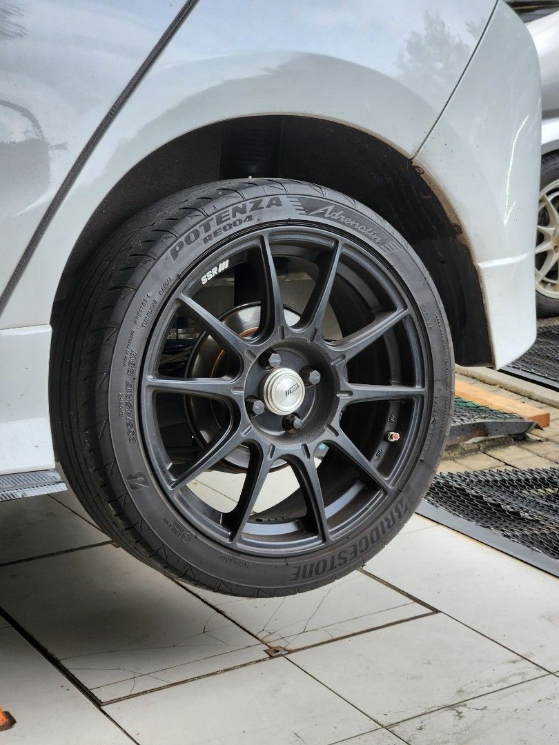 GTX01 SSR Original Rims 17"inch, Car Accessories, Tyres & Rims on Carousell