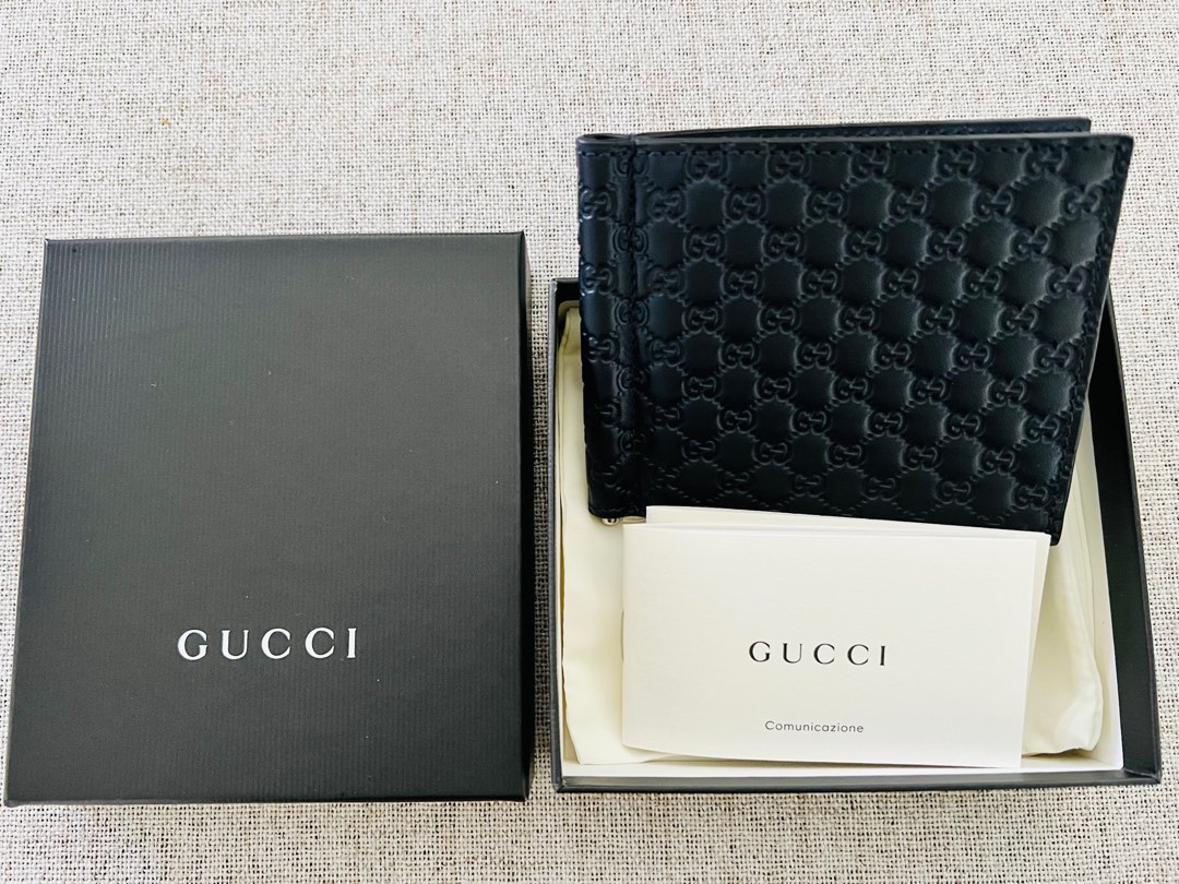 Gucci Money Clip, Men's Fashion, Watches & Accessories, Wallets & Card ...