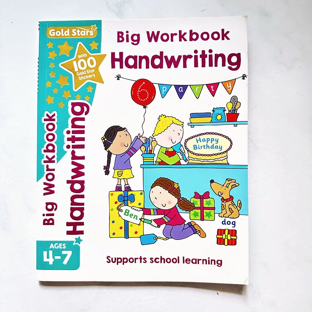 Handwriting Big Workbook, Hobbies & Toys, Books & Magazines, Children's ...