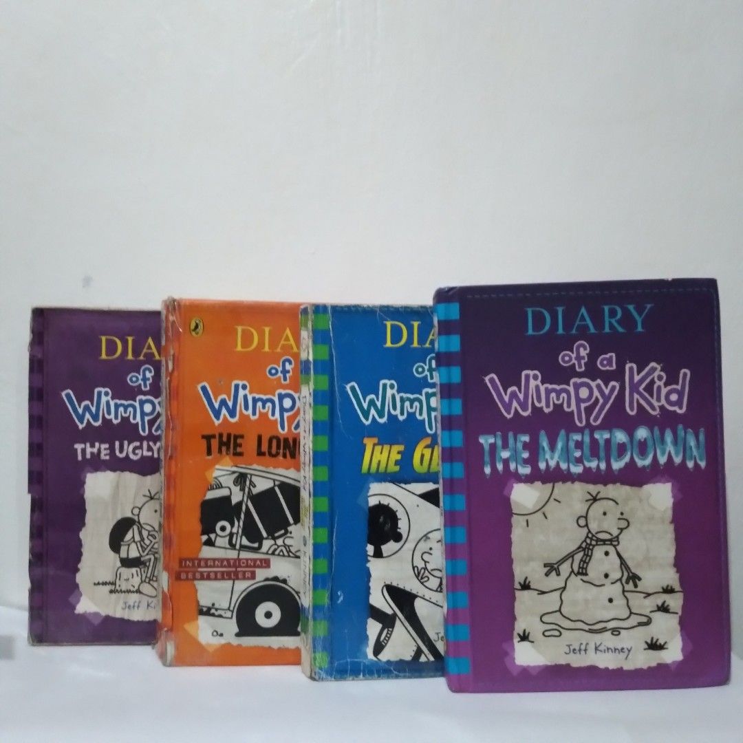 (Hardcover) Diary of a Wimpy Kid: The Meltdown by Jeff Kinney + freebie ...