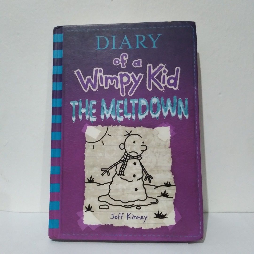 (Hardcover) Diary of a Wimpy Kid: The Meltdown by Jeff Kinney + freebie ...