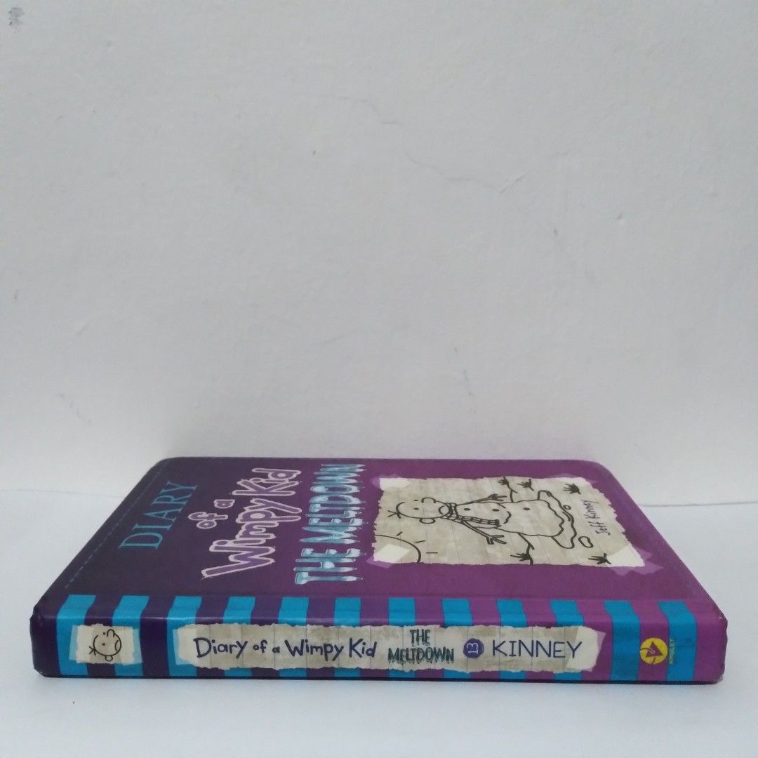 (Hardcover) Diary of a Wimpy Kid: The Meltdown by Jeff Kinney + freebie ...