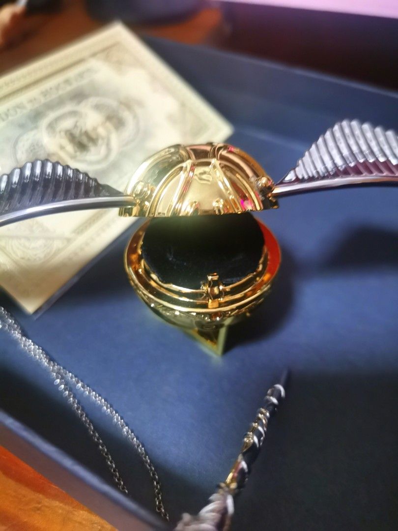 Creative Jewelry Box Organizer Golden Snitch Ring Box, 54% OFF