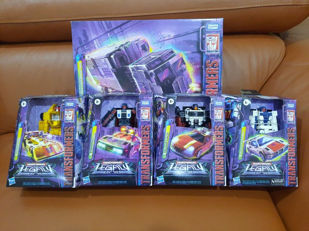 Hasbro Transformers Legacy Motormaster Breakdown Deadend Wild Rider ...