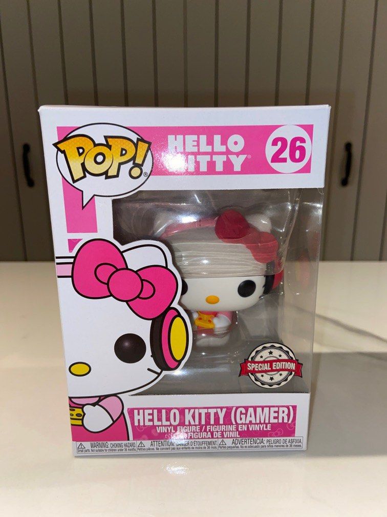 Brand New Hello Kitty Gamer Edition Funko Pop Hobbies And Toys Memorabilia And Collectibles Fan