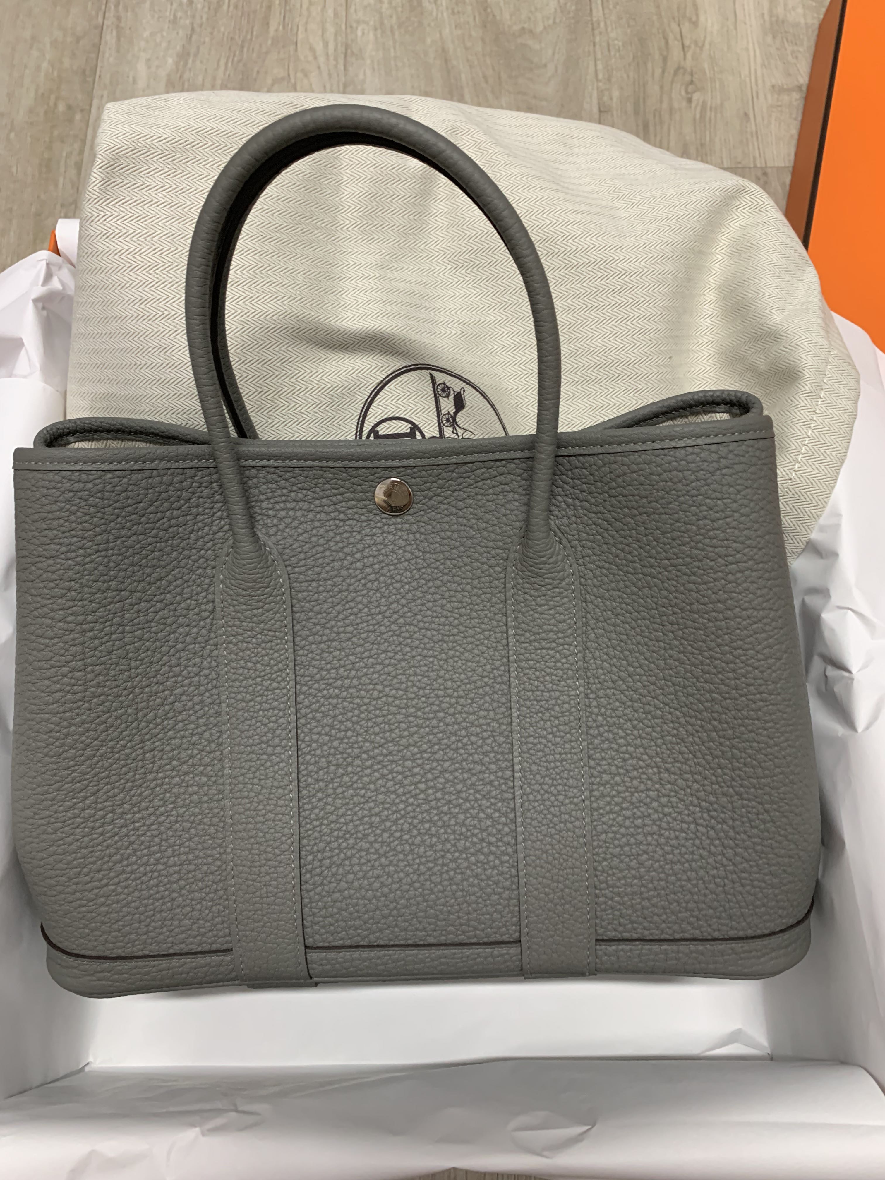Hermes Garden Party 30 CNY sale!, Luxury, Bags & Wallets on Carousell