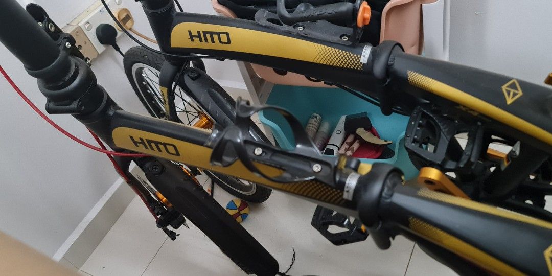 Hito X4 Bicycle 22inch Foldable Bike Sport Rim Shimano HITO, Sports ...