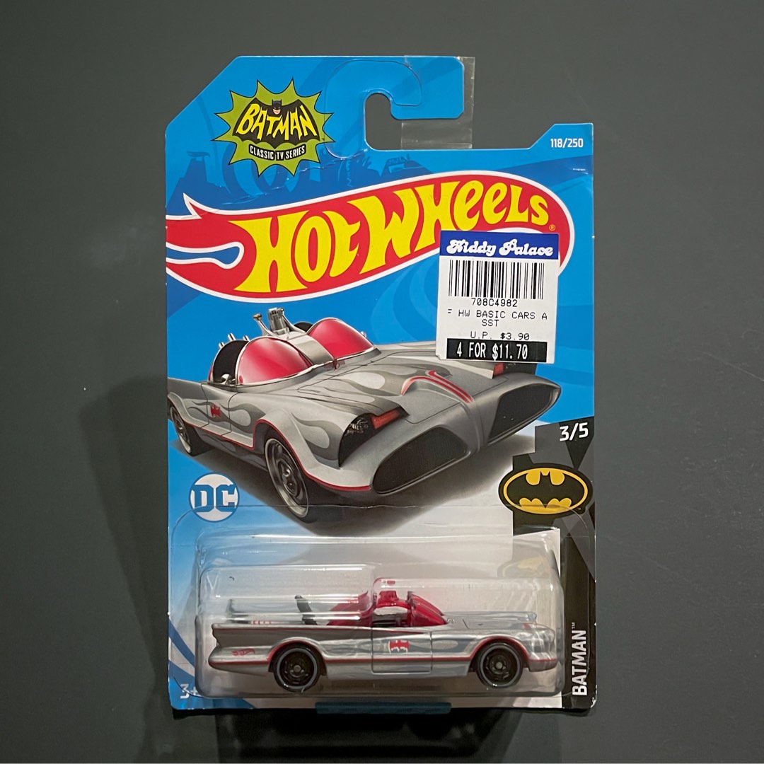 Hot Wheels Classic TV Series Batmobile (1966), Hobbies & Toys, Toys ...