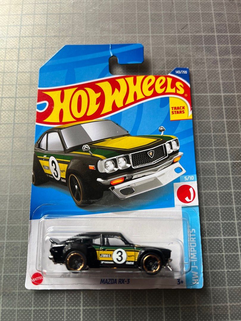 Hot Wheels JDM Mazda RX-3, 興趣及遊戲, 玩具 & 遊戲類 - Carousell