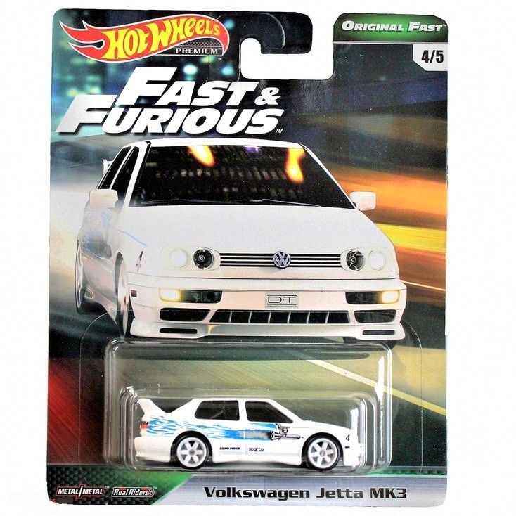 Hot Wheels Premium Fast & Furious Original Fast Volkswagen Jetta MK3 ...
