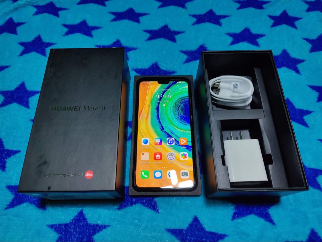 Huawei Mate 30 128GB Black Complete, Mobile Phones & Gadgets, Mobile ...