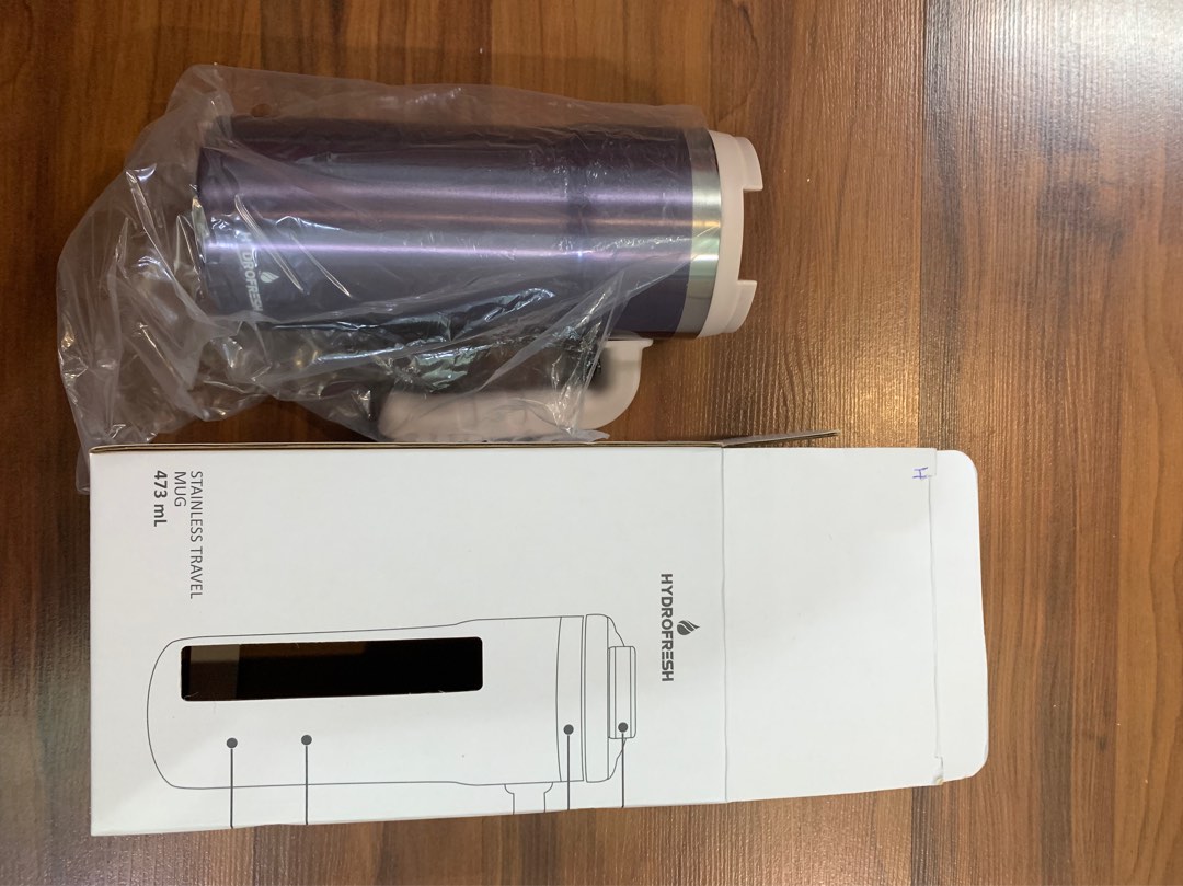 Hydrofresh Hydroflask Pink Purple Stainless Steel trAvel Mug 473mL ...