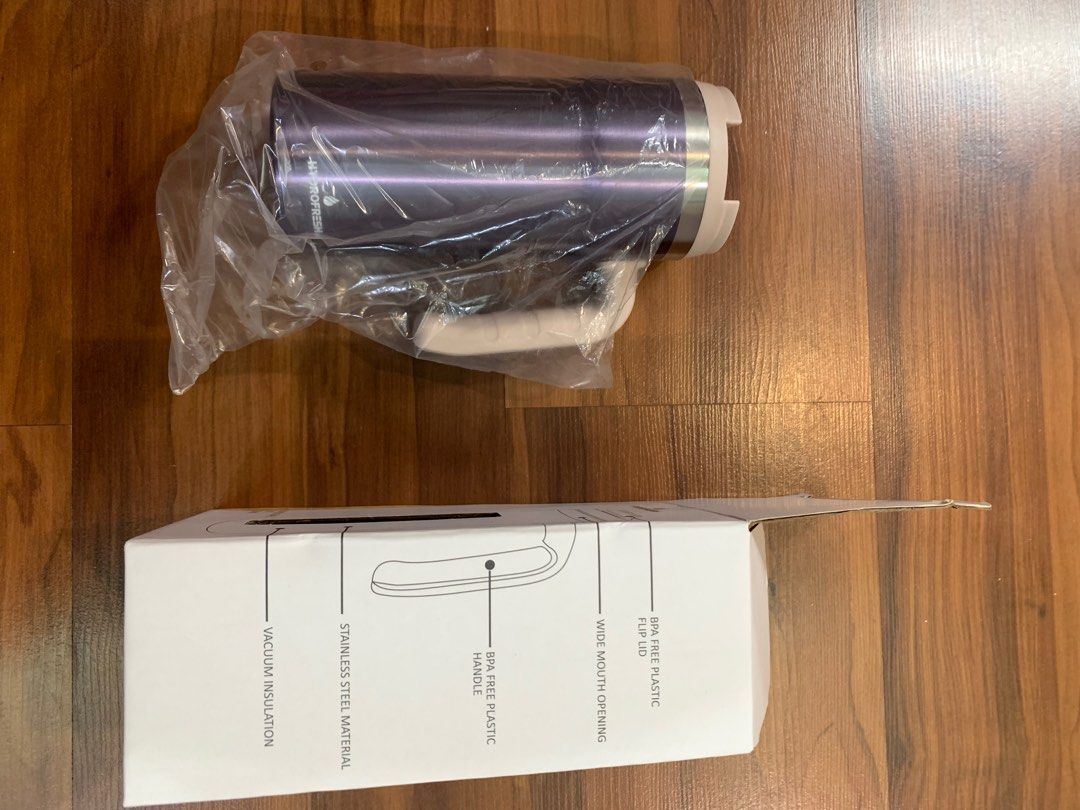 Hydrofresh Hydroflask Pink Purple Stainless Steel trAvel Mug 473mL ...