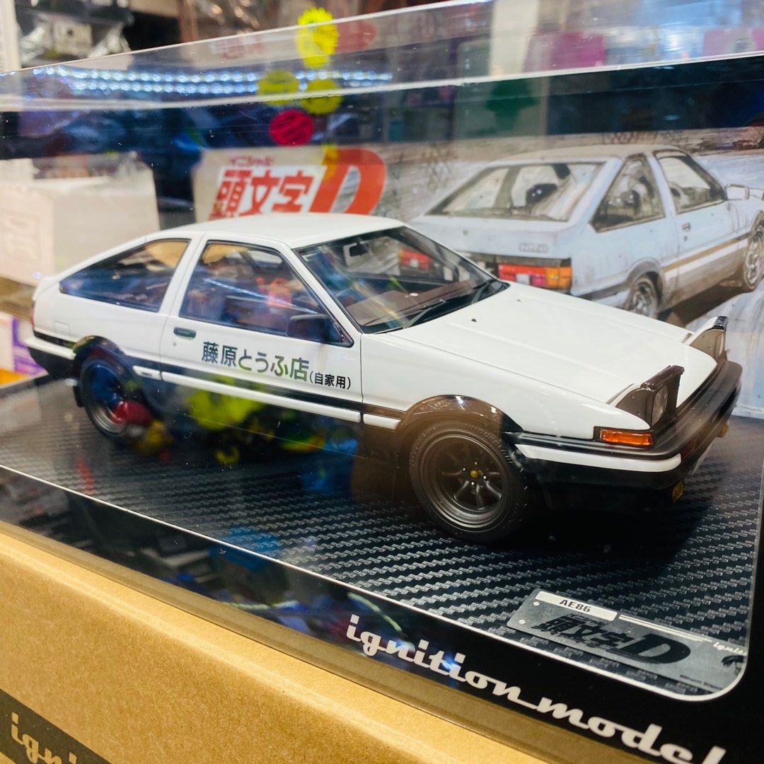 Ignition Model 1:18 Resin Model Car Initial D IG2871 Toyota Sprinter ...