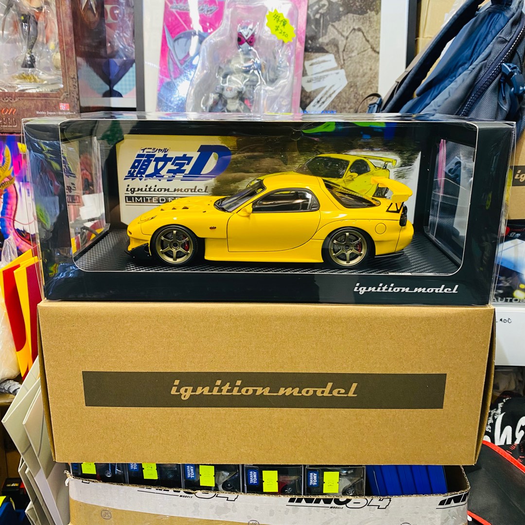Ignition Model 1:18 Resin Model Car Initial D IG2868 Mazda RX-7 FD3S IG ...